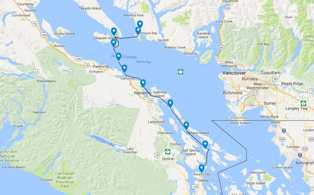 2017 – Salish Sea Marine Trail | Serial Nomad